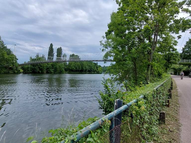 Anstieg Richtung Stuttgart-Freiberg : Radtouren und Radwege | komoot