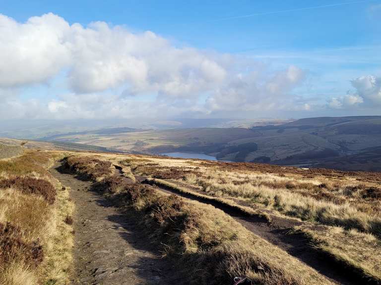 Moorland above Cat and Fiddle Routes for Walking and Hiking | Komoot