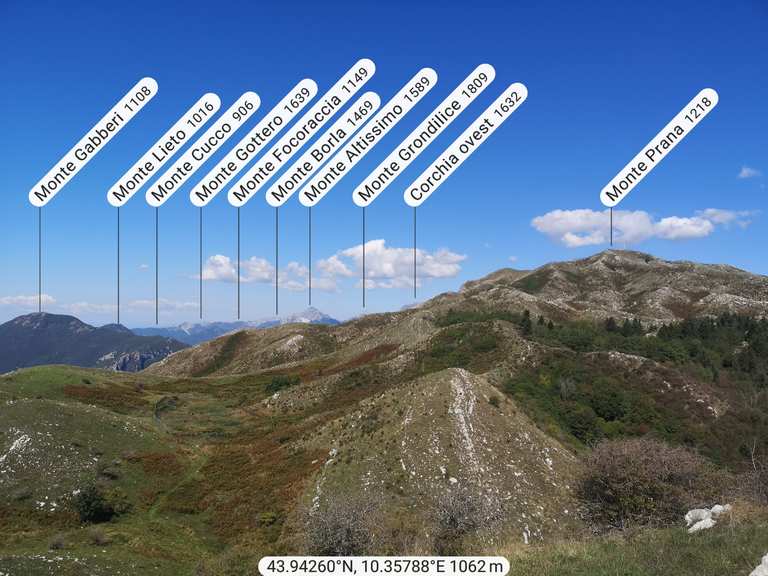 Vue sur les Monte Prano & Prana: Wanderungen und Rundwege | komoot