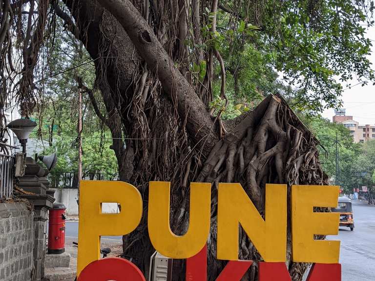 Zero Mile Stone GPO Camp Pune Sadhu Vaswani Rd : Radtouren und Radwege ...