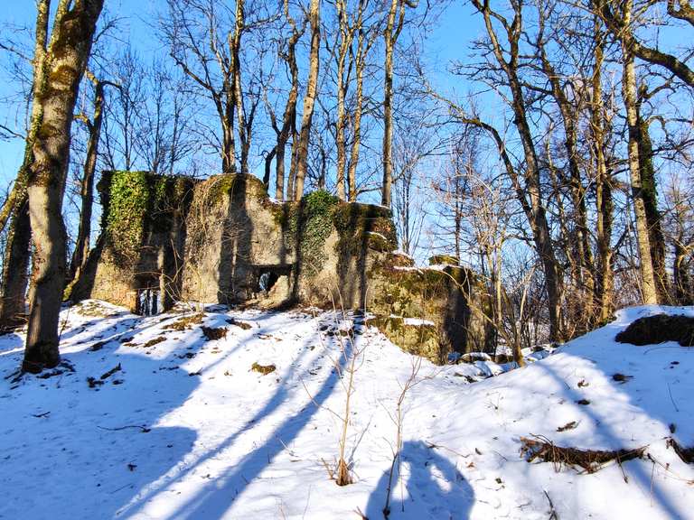 Burgruine Rothenstein: Wanderungen und Rundwege | komoot