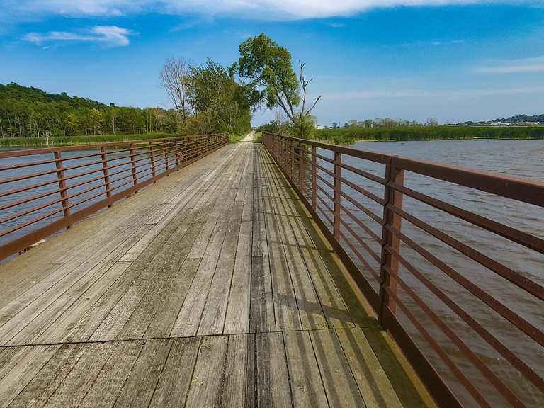 Algoma to Kewaunee Loop - The Ahnapee State Trail | bike Tour | Komoot