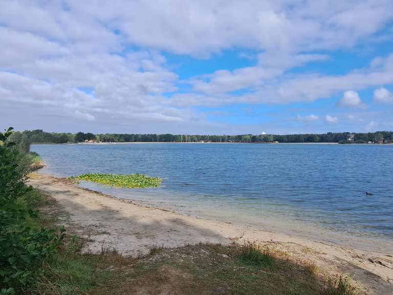 Tankumsee. Blick vom Elbe-Seitenkanal. Hier kann man runter - Cycle ...