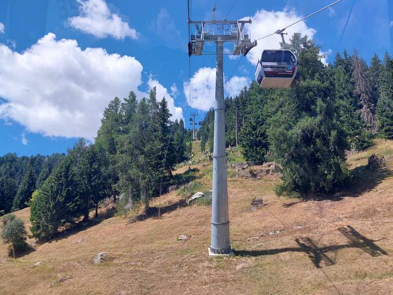 Bergbahn Fiesch-Fiescheralp: Mountainbike-Touren und -Trails | komoot