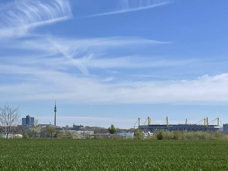 Dortmund Stadion fietsroutes en kaart | Komoot
