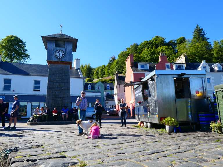 Isle of Mull Long Sportive loop from Craignure... - Day 1 - To Camping ...