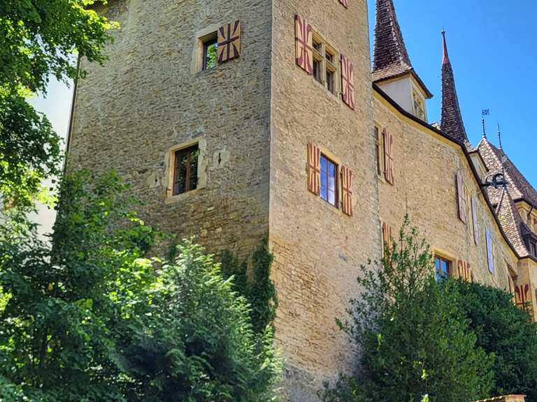 Château de Gorgier - Itinéraires vélo et carte | Komoot