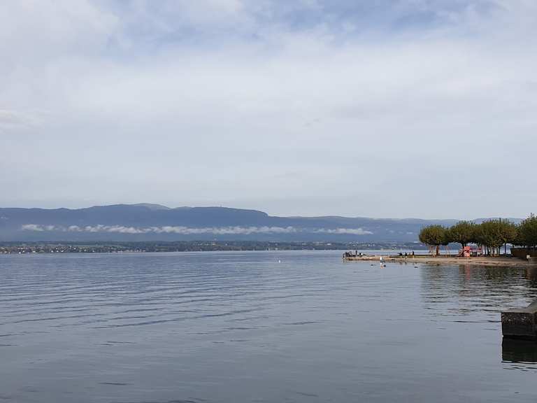 Blick auf den Genfer See – Hermance Vesenaz Runde von Ballaison ...