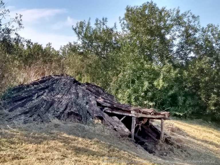 Archäologische Ausstellung der amerikanischen Ureinwohner von Chochenyo ...