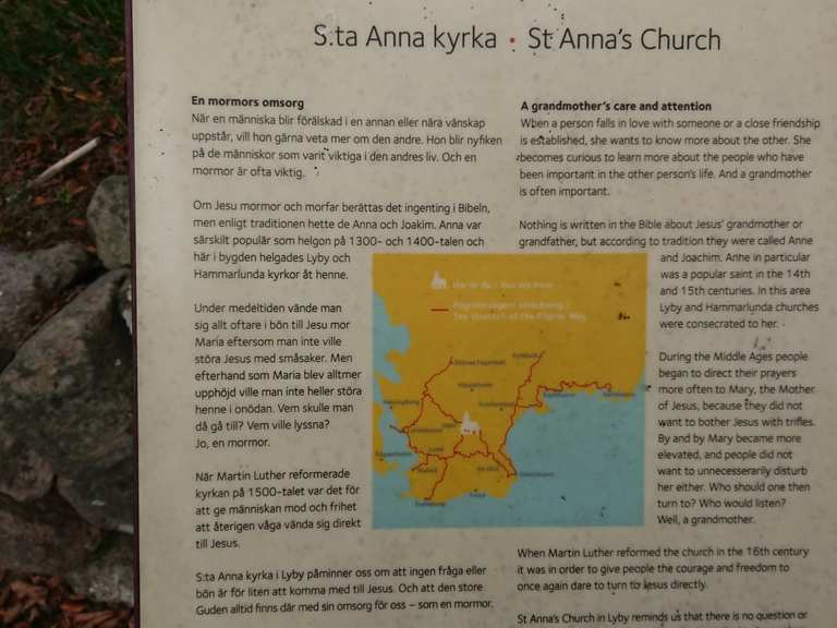 Lyby kyrka: Wanderungen und Rundwege | komoot