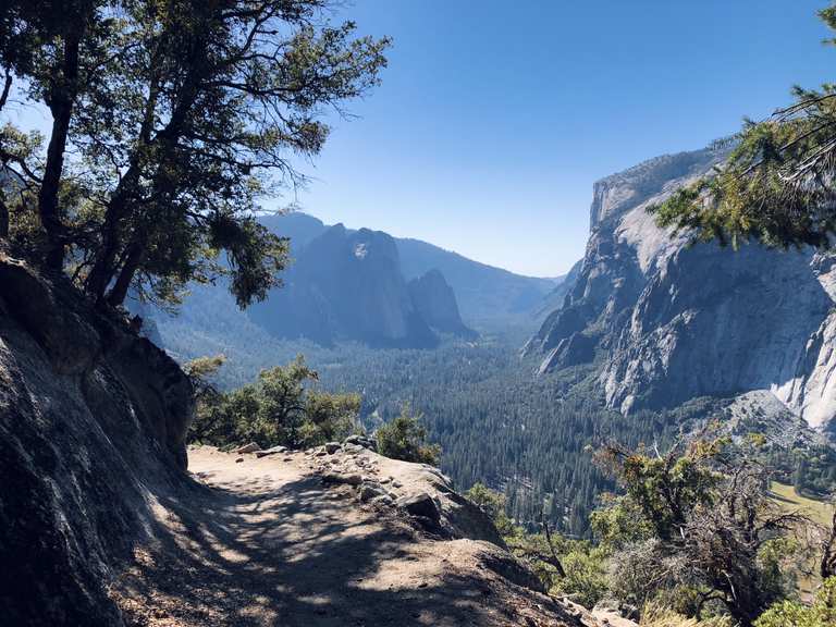 Union Point (Four Mile sentiero invernale) dalla fermata navetta n°11 ...