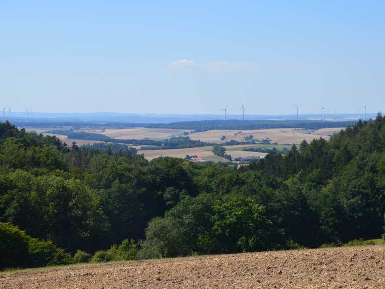 Christeroder Wasserfall – Ausblick Runde von Asterode | Wanderung | Komoot