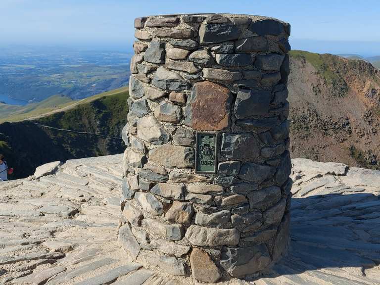 Snowdon Summit loop, Telegraph Valley & the Llanberis Path — Snowdonia ...