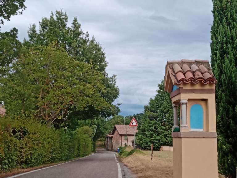 Aufstieg/Abstieg zum Castello di Montericco: Mountainbike-Touren und ...