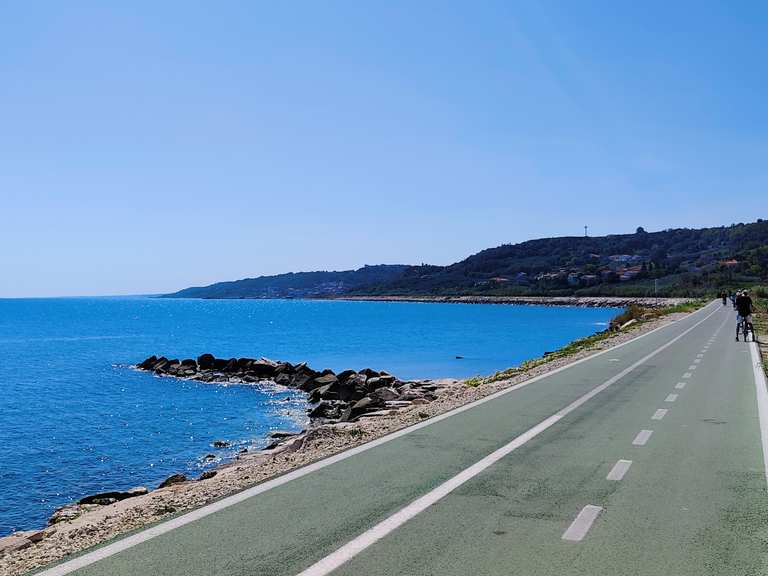 Strand Punta dell'Acquabella : Radtouren und Radwege | komoot