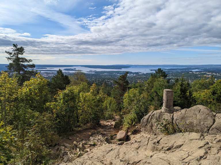 Aussicht auf Oslo vom Vettakollen: Wanderungen und Rundwege | komoot