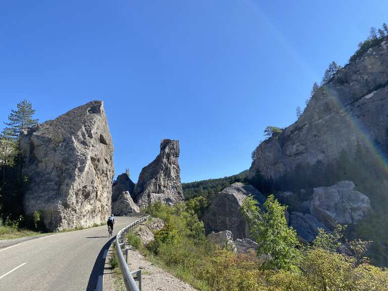 Chaos rocheux du Claps Road Cycle Routes and Map | Komoot