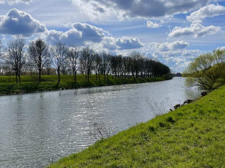 Fietsroute langs de Leie – West-Vlaanderen | fietstocht | Komoot