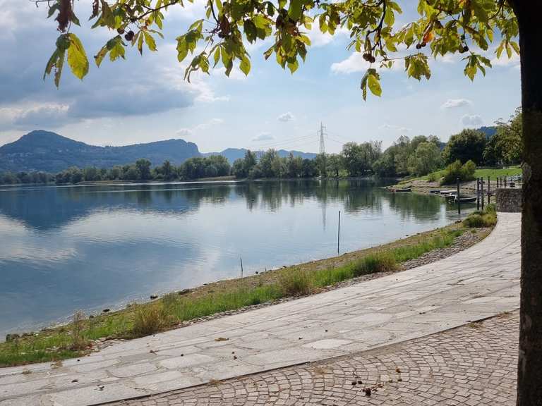 From Imbersago to Lake Olginate – gravel tour along the Adda river ...