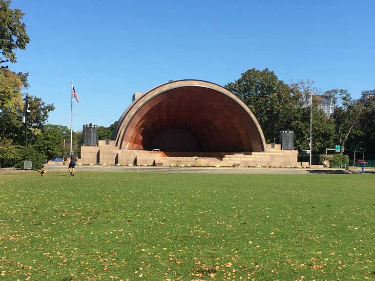 Charles River loop from Cambridge via Anderson Memorial Bridge ...