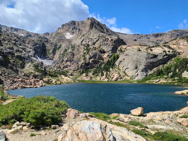 Blue Bird Lake über Wild Basin Trail Rundweg - Rocky Mountain National ...