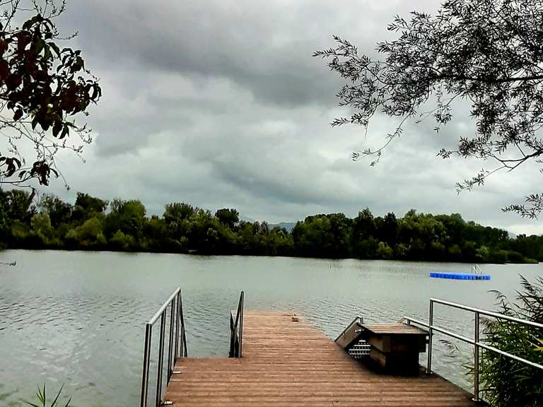 Badeplatz Happinger-Au-See: Mountainbike-Touren und -Trails | komoot