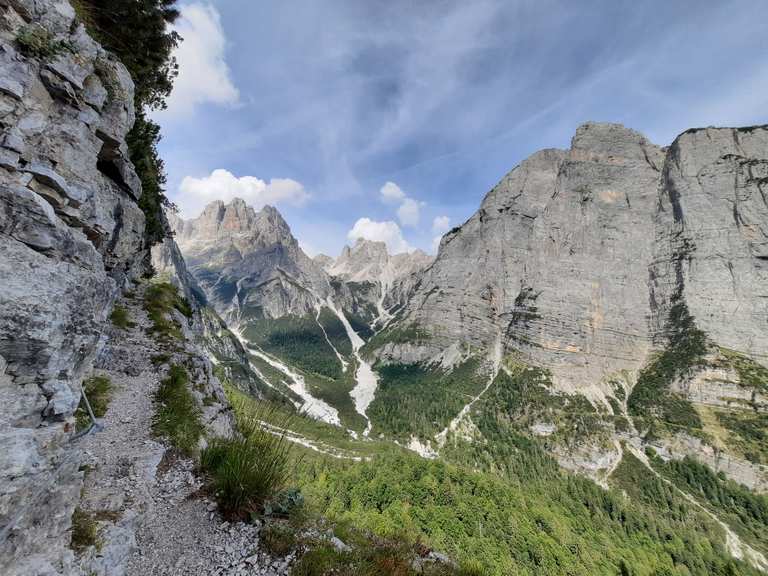 Salita al Rifugio Croz dell'Altissimo — Giro ad anello | Wanderung | Komoot