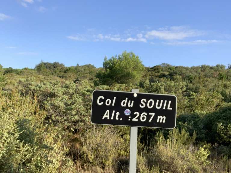 Col de Pereille et col du Souil depuis Durban-Corbières en boucle au ...