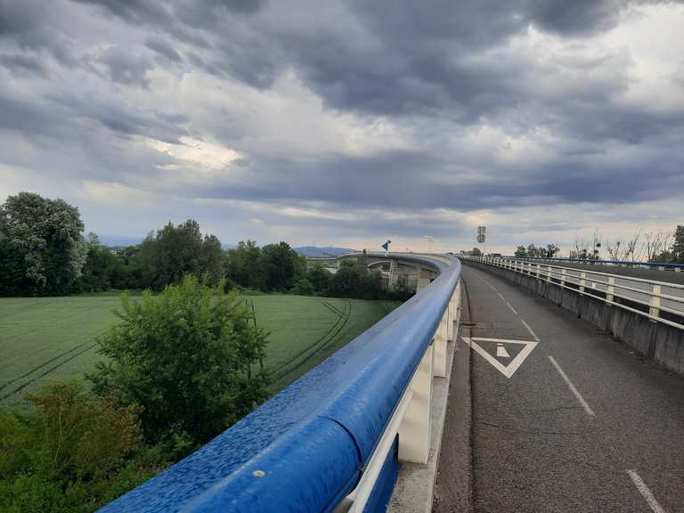 Bonne piste cyclable Pont Pierre Pflimlin : Radtouren und Radwege | komoot