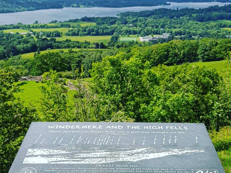 Orrest Head, Brant Fell & Bowness Bay loop from Windermere — Lake ...