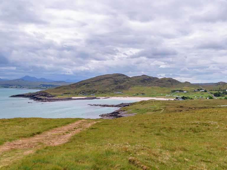 Greenstone Point & Slaggan Bay loop from Mellon Udrigle | hike | Komoot