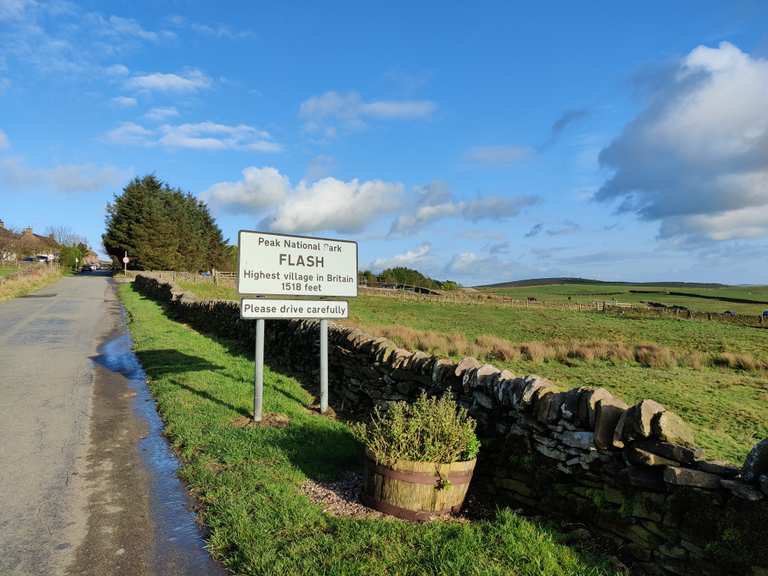 The Goyt Valley, Roaches views & Flash village loop — Peak District ...