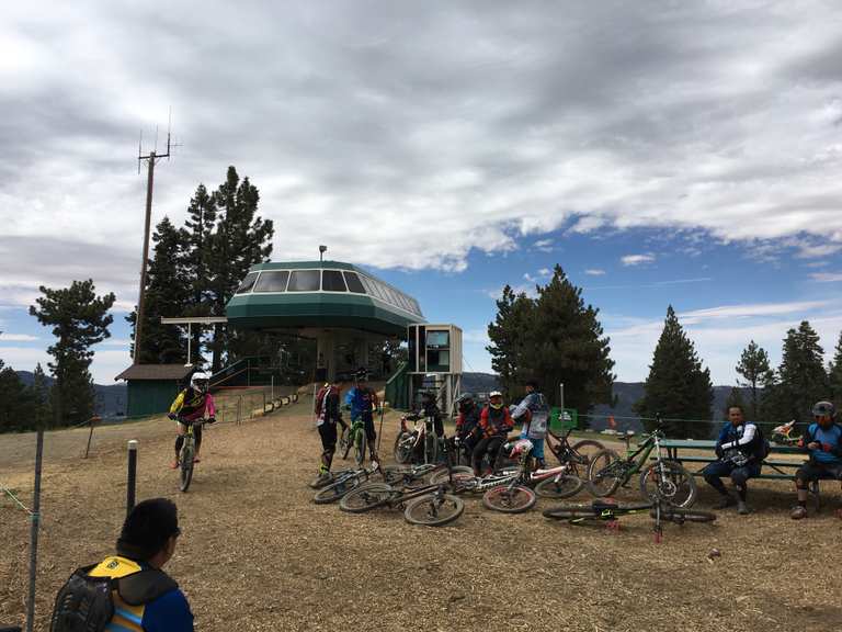 Beginner Loop – Snow Summit Bike Park | mountain bike ride | Komoot