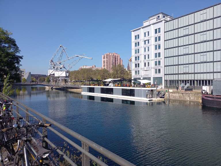 Bassin d'Austerlitz - Cycle Routes and Map | Komoot