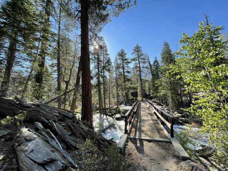 Lake Thomas A Edison loop via John Muir Trail — Ansel Adams Wilderness ...