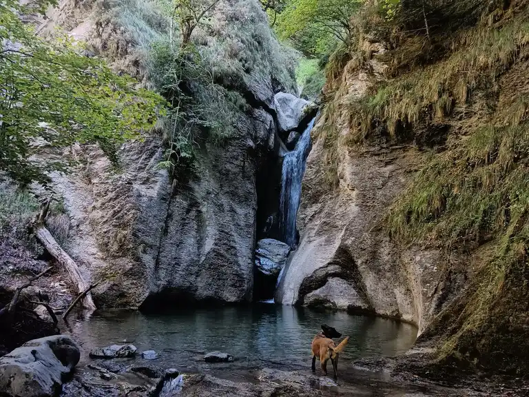 Cascada de Arrako par le Rio Belagua | course | Komoot