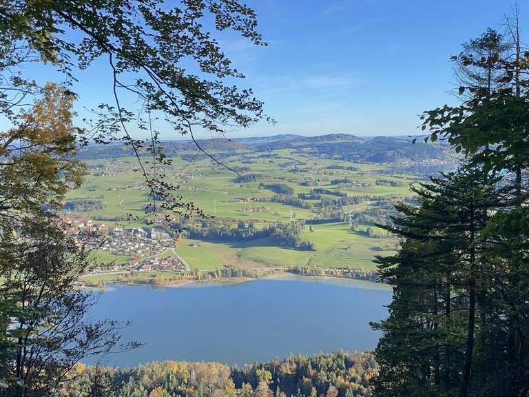 „Zweiseenblick“ Weißensee und Hopfensee🤩 - Itinéraires de rando et ...