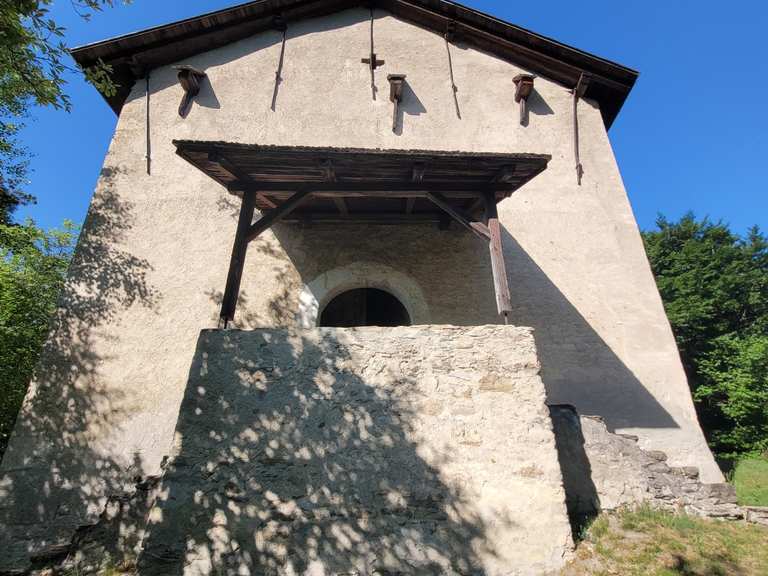 Kirche Sogn Gieri: Wanderungen und Rundwege | komoot