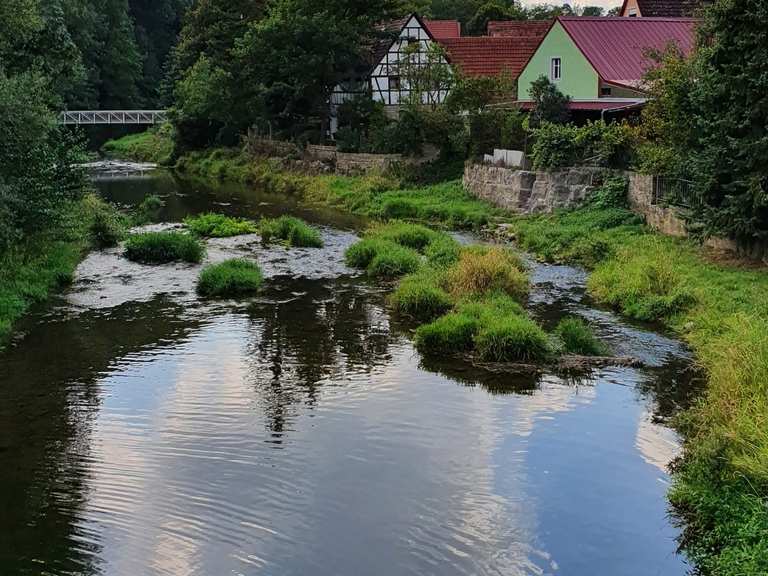 Tauber bei Tauberzell - Cycle Routes and Map | Komoot
