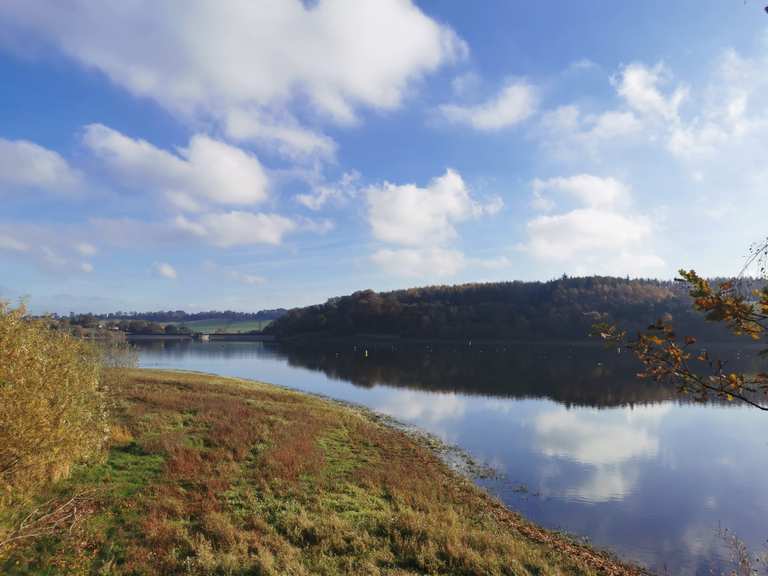 Ogston reservoir, Carsington Water and Ilam village loop — Peak ...
