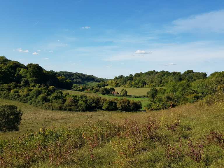 Otford loop to Round Hill & the North Downs Way — Kent Downs ANOB ...