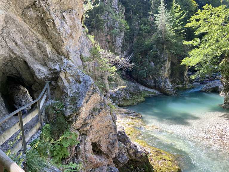 Infotafel Slizza-Schlucht Steg Routes for Walking and Hiking | Komoot