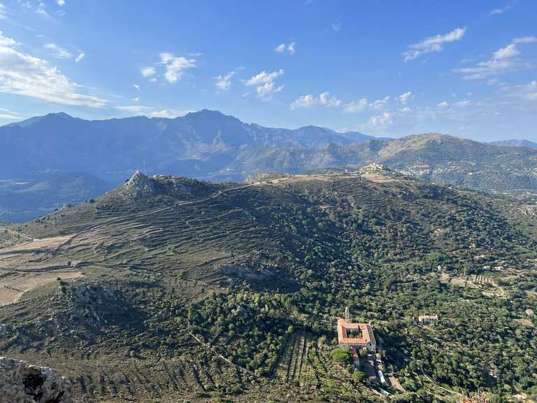 Aussicht vom Monte Sant'Anghjulu - Santa-Reparata-Di-Balagna, Calvi ...