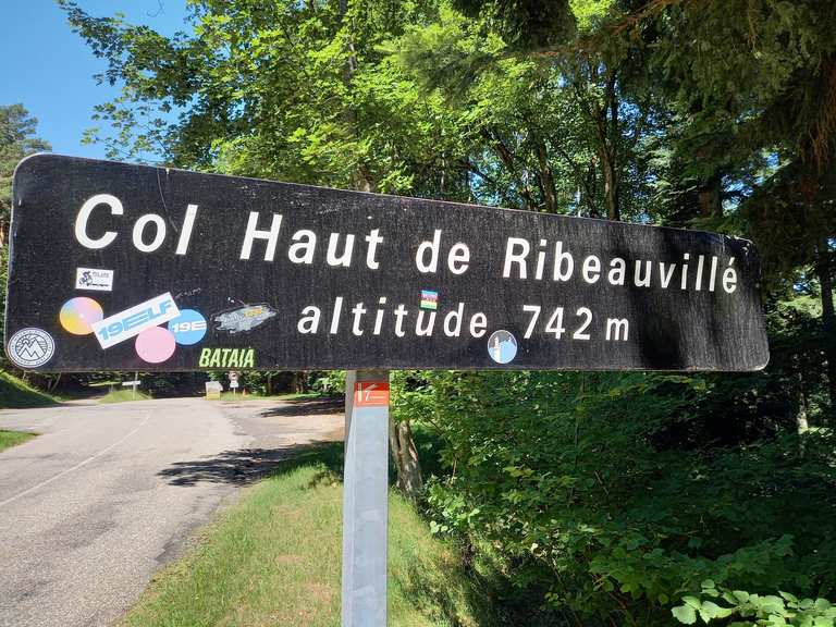 Col du Haut de Ribeauvillé fietsroutes en kaart | Komoot
