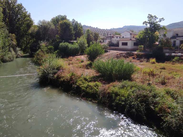 Santo Tomé a Mogón - circular gravel por el pasillo de Vida a la rivera ...