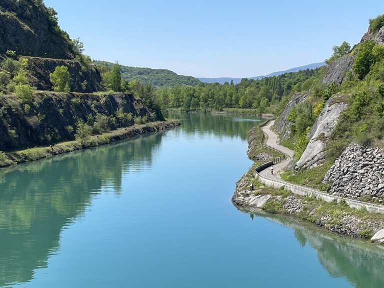Point de vue sur la Via Rhôna - Itinéraires vélo et carte | Komoot