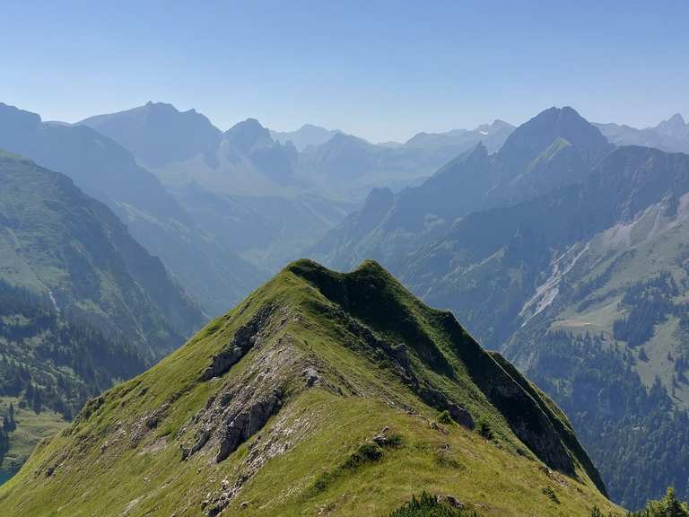 Schattenberg-Überschreitung / Gratwanderung: Touren und Karten | komoot
