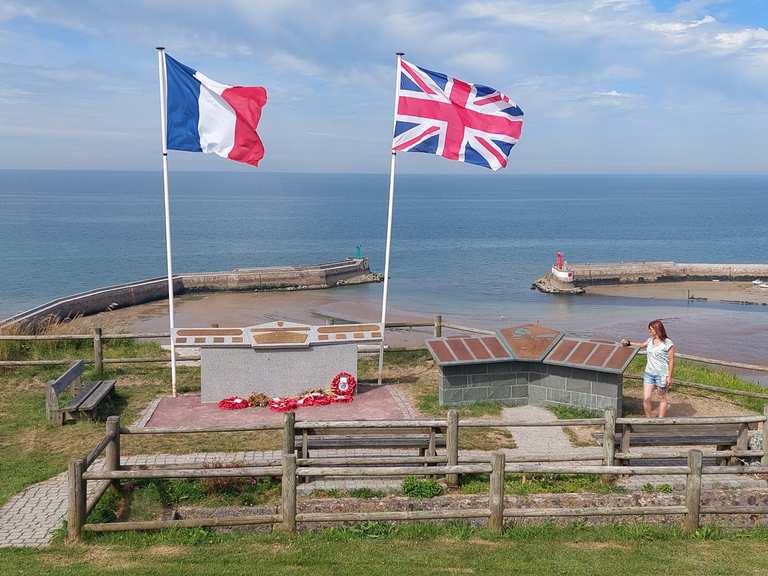 Boucle Batterie de Longues-sur-Mer – Omaha Beach au départ de Le Vivier ...