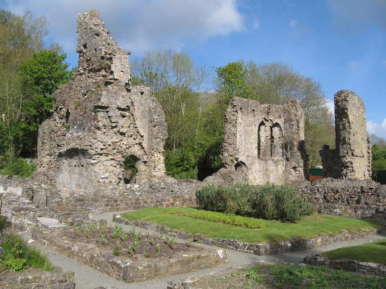 Entrance to Haverfordwest Priory Road Cycle Routes and Map | Komoot