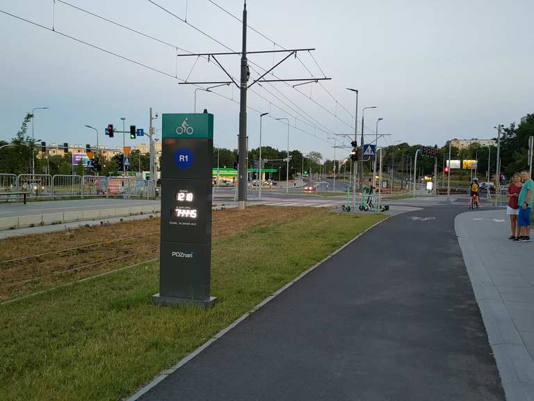 Automatic Cyclist Counter - R1 - Naramowicka / Serbska - Cycle Routes ...